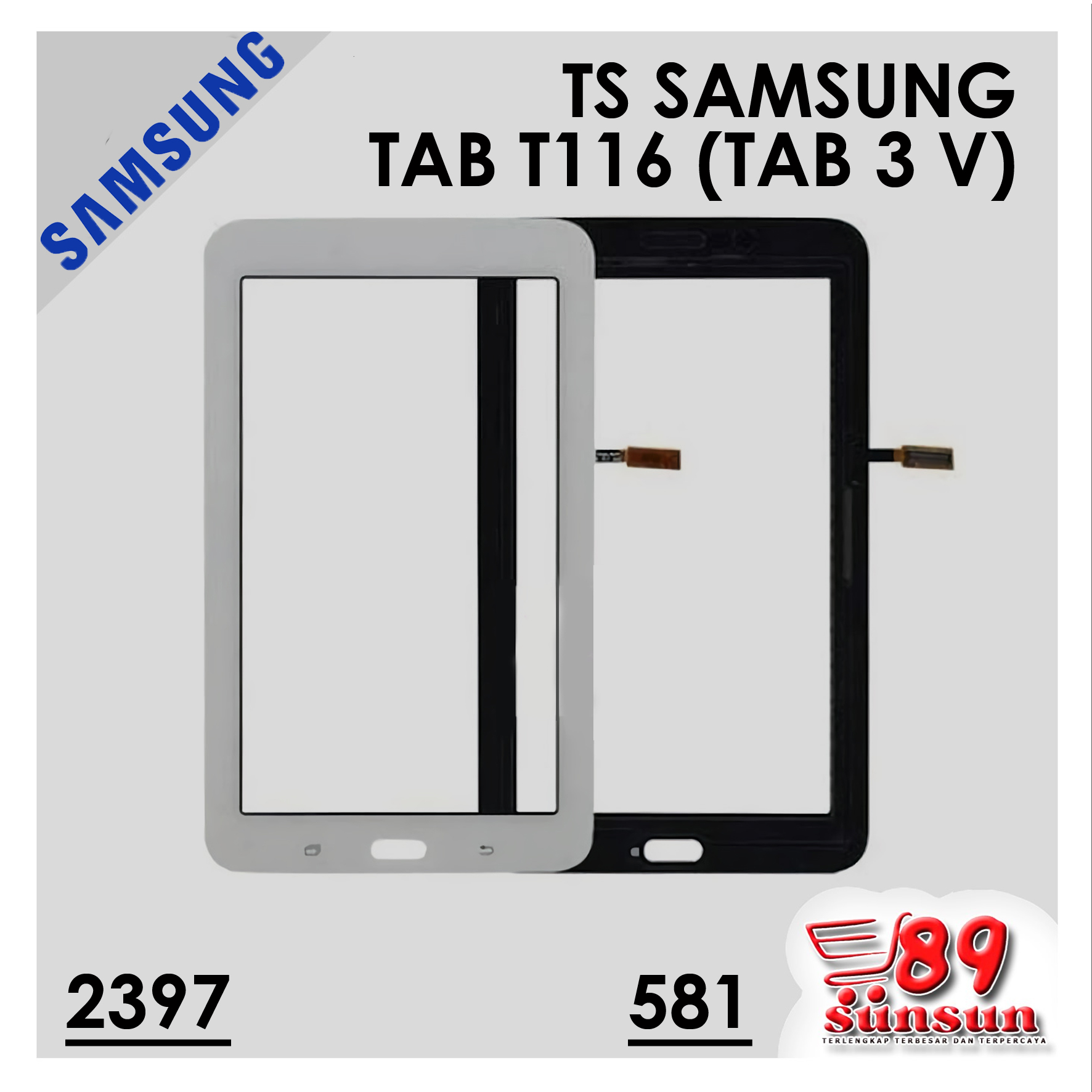 VEF - TS SAM TAB T116 (TAB 3 V) WHITE